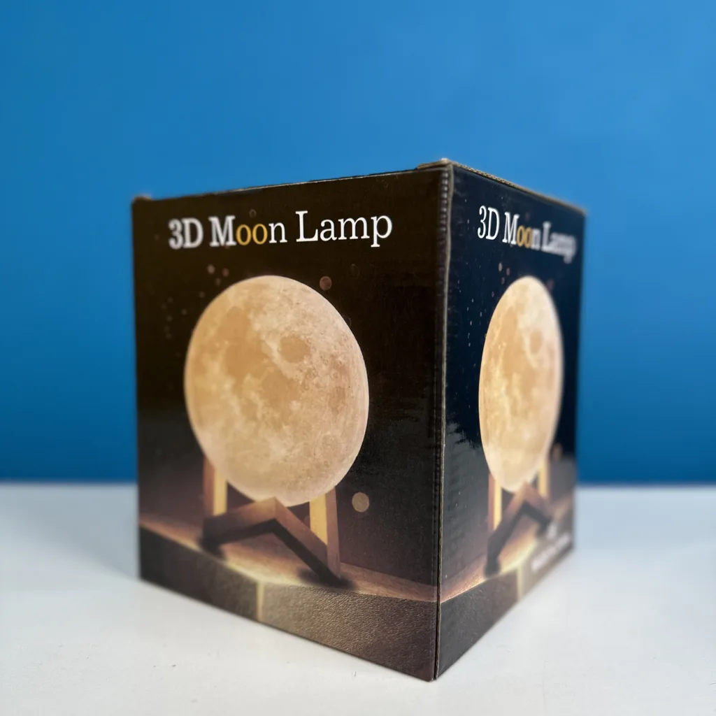 Rechargeable 3D Moon Lamp With Remote 8cm - NEXTSHOP